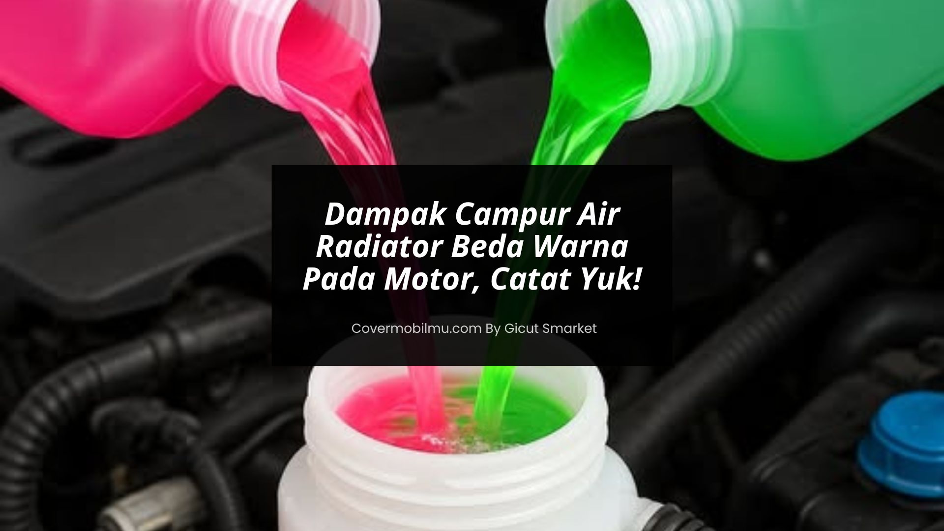 Dampak Campur Air Radiator Beda Warna Pada Motor, Catat Yuk! - Cover ...